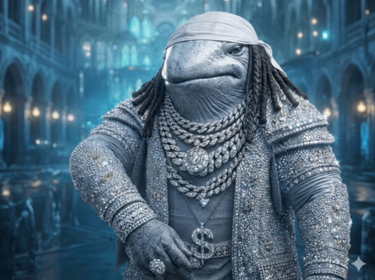 $WHIGGER - The Iced Out Whale | Meme Coin
